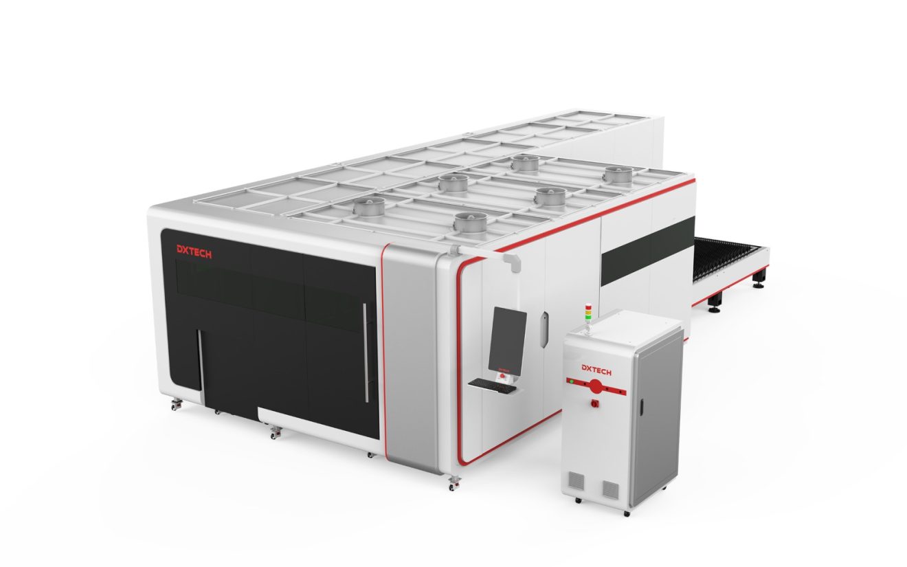 SPT Series Fiber Laser Cutting and Tube Cutting Table - DXTECH South Africa